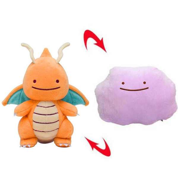 Плюшевая подушка Pikachu, Bulbasaur, Ditto (Metamon) и Dragonite 10 ...