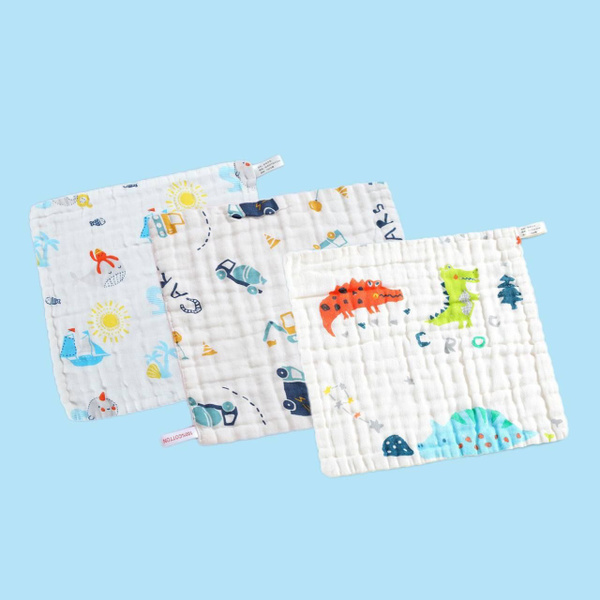 Детские марлевые полотенца салфетки из 100 хлопка для новорожденных и