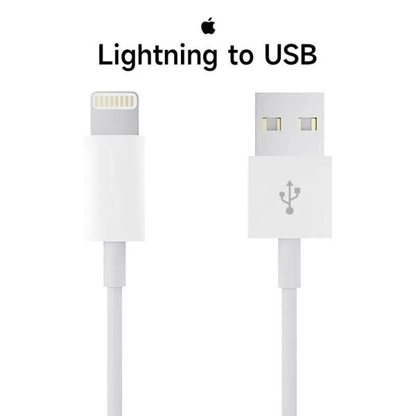 Кабель USB, Apple Lightning Apple USB 1m - купить по низкой цене в ...