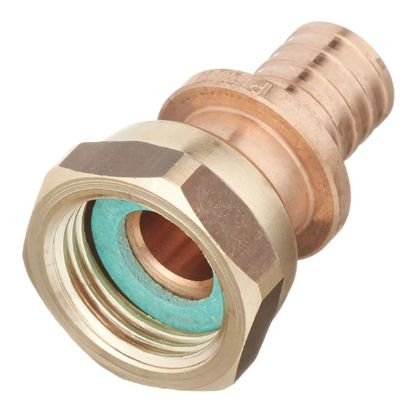 Муфта надвижная с накидной гайкой ВР 25 х 1" RAUTITAN RX бронза, МУФТА С НАК-ГАЙК. 25*1 REHAU ...