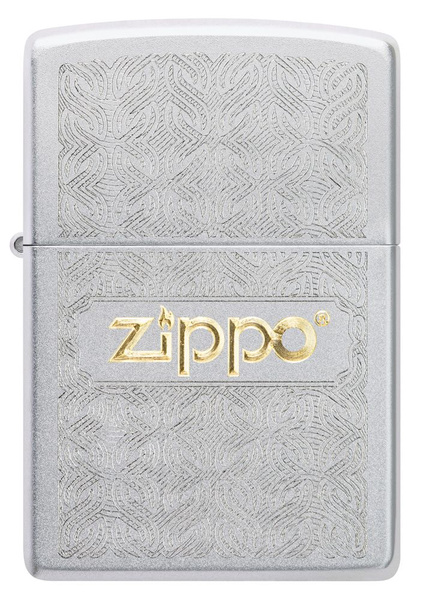 Оригинальная бензиновая зажигалка ZIPPO Classic 48792 с покрытием Satin Chrome - ZIPPO - купить ...