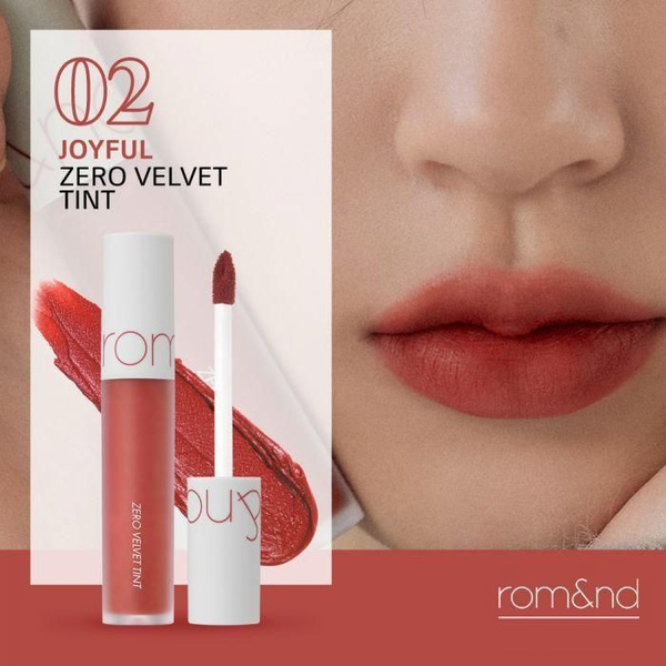 Rom&nd Помада для губ Rom&nd Zero Velvet Tint #02 Joyful - купить с ...