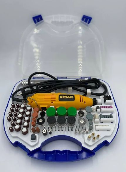 Граверная машинка DeWalt EG-160N (набор) + 210 насадок/гибкий вал ...