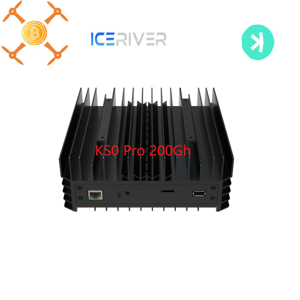 Новый KAS miner KS0pro 200Gh мощностью 100 Вт включает в себя блок ...