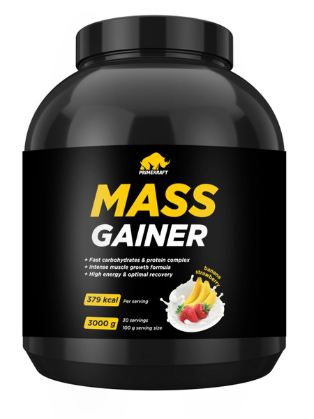 Гейнер белково-углеводный Prime Kraft (Прайм Крафт) MASS GAINER для ...
