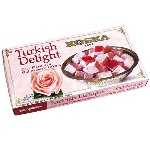 KOSKA Рахат лукум 500 гр с ароматом розы (GUL AROMALI) - купить с ...