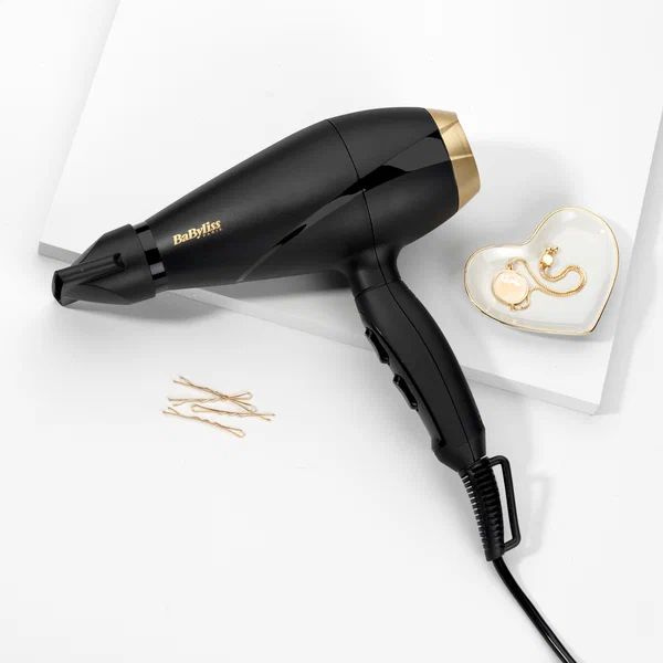Фен для волос BaByliss 6704E, черный - купить по выгодным ценам в ...