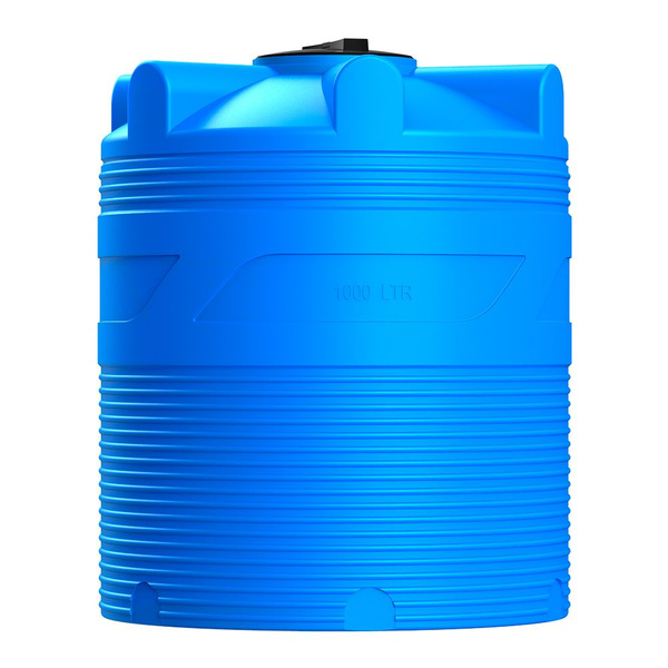 Емкость 1000 литров Polimer Group V1000 для воды синий, Полиэтилен - купить по низкой цене в ...