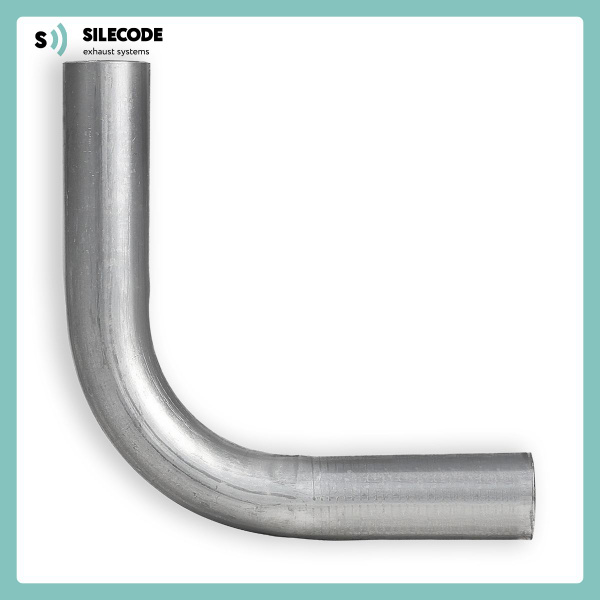 Труба глушителя с гибом DX52/DX53 внешний диаметр 40мм толщина стенки 1 ...