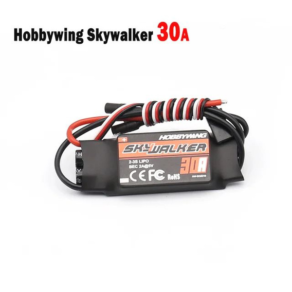 Контроллер скорости Hobbywing Skywalker 30A ESC с UBEC для вертолетов ...