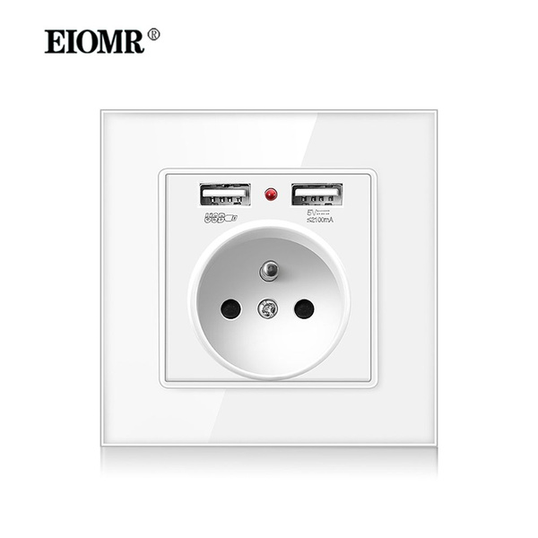 EIOMR Франция стандартная настенная розетка из закаленного роскошного ...