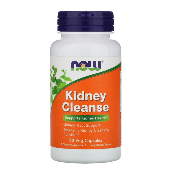 NOW KIDNEY CLEANSE для здоровья и укрепления почек, 90 вег. капсул ...
