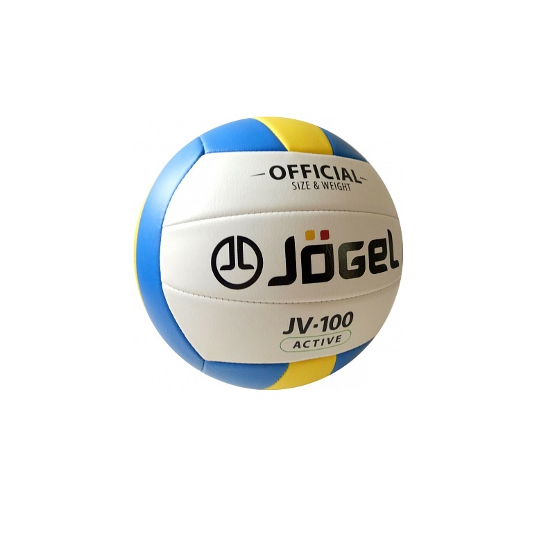 Мяч волейбольный JOGEL JV-100, 5 размер; белый - купить по выгодной ...