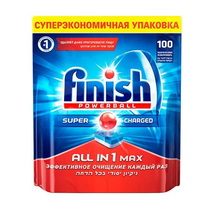 Finish Моющее средство для посудомоечной машины All in 1 Max Super ...