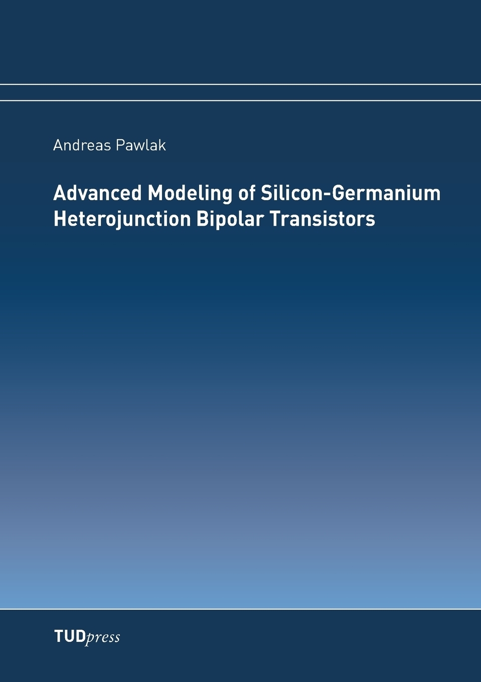 Advanced Modeling of Silicon-Germanium Heterojunction Bipolar ...
