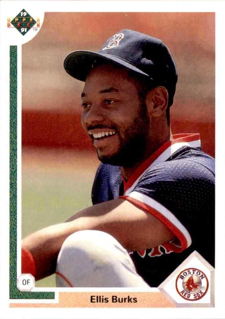 1991 Коллекционная бейсбольная карточка №436 Ellis Burks — купить в ...