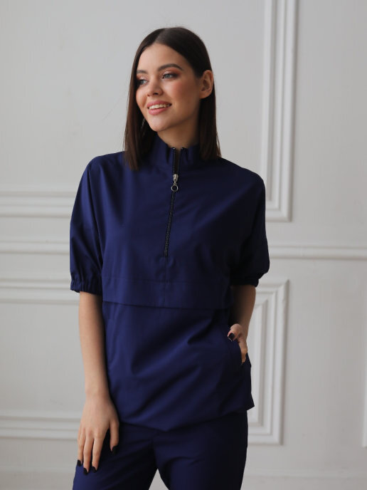Блуза медицинская женская DOCLIKE — купить в интернет-магазине OZON с быстрой доставкой