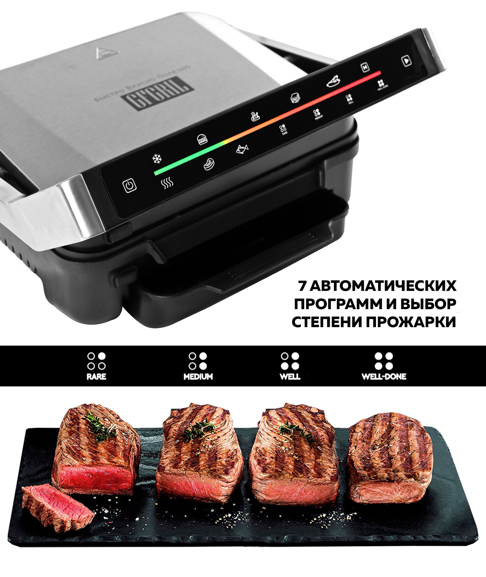 Электрогриль GFgril GF-1500 - купить по доступным ценам в интернет ...