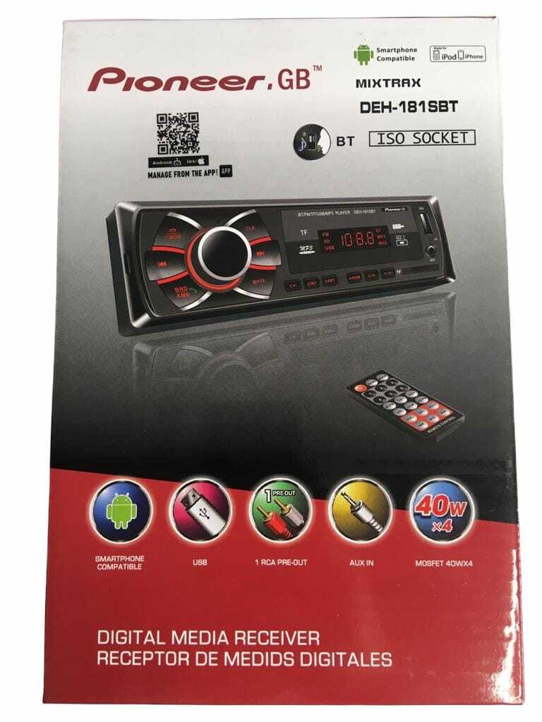 Магнитола Pioneer.GB DEN-181 SBT - купить по доступной цене в интернет ...