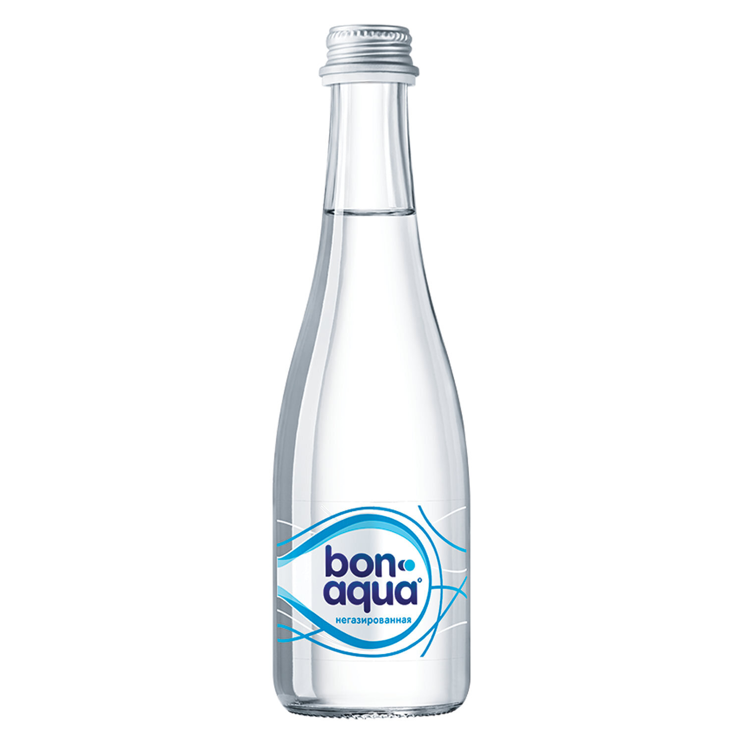 Вода негазированная питьевая BONAQUA (БонАква), 0,33 л, стеклянная ...
