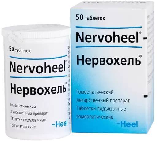 Нервохель, таблетки, 50 штук — купить в интернет-аптеке OZON ...