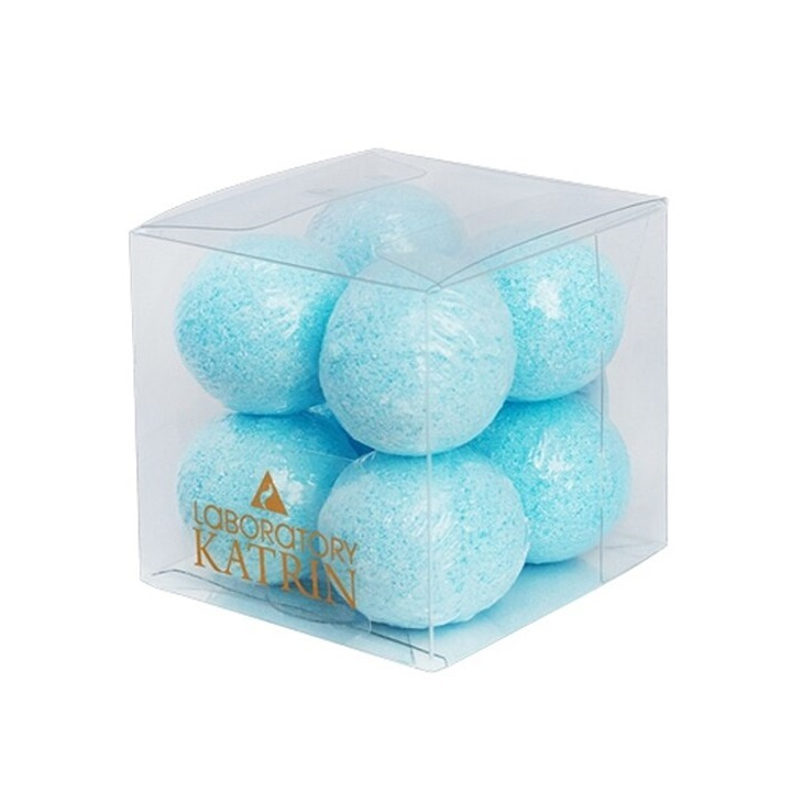 Laboratory KATRIN Шипучая соль для ванны Ocean balls, 160 гр. (набор из 8 шариков по 20 гр ...