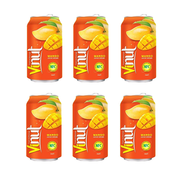Vinut Напиток сокосодержащий безалкогольный "Манго" 330 мл 6 шт. — купить в интернет-магазине ...