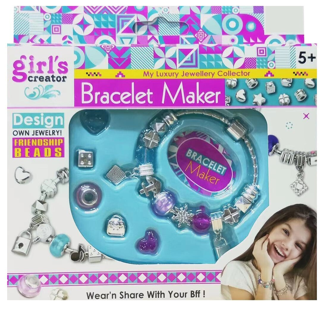 Детский набор для создания украшений-браслетов Bracelet Maker Girls ...