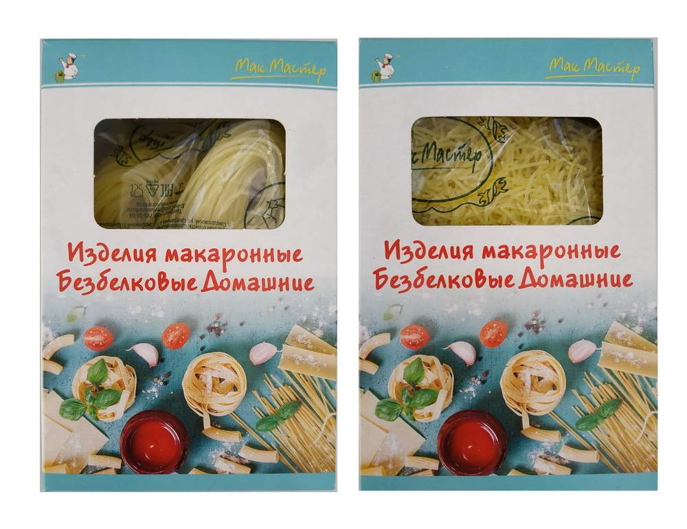 Безбелковые макароны домашние, Без глютена, МакМастер - спагетти 80 г ...