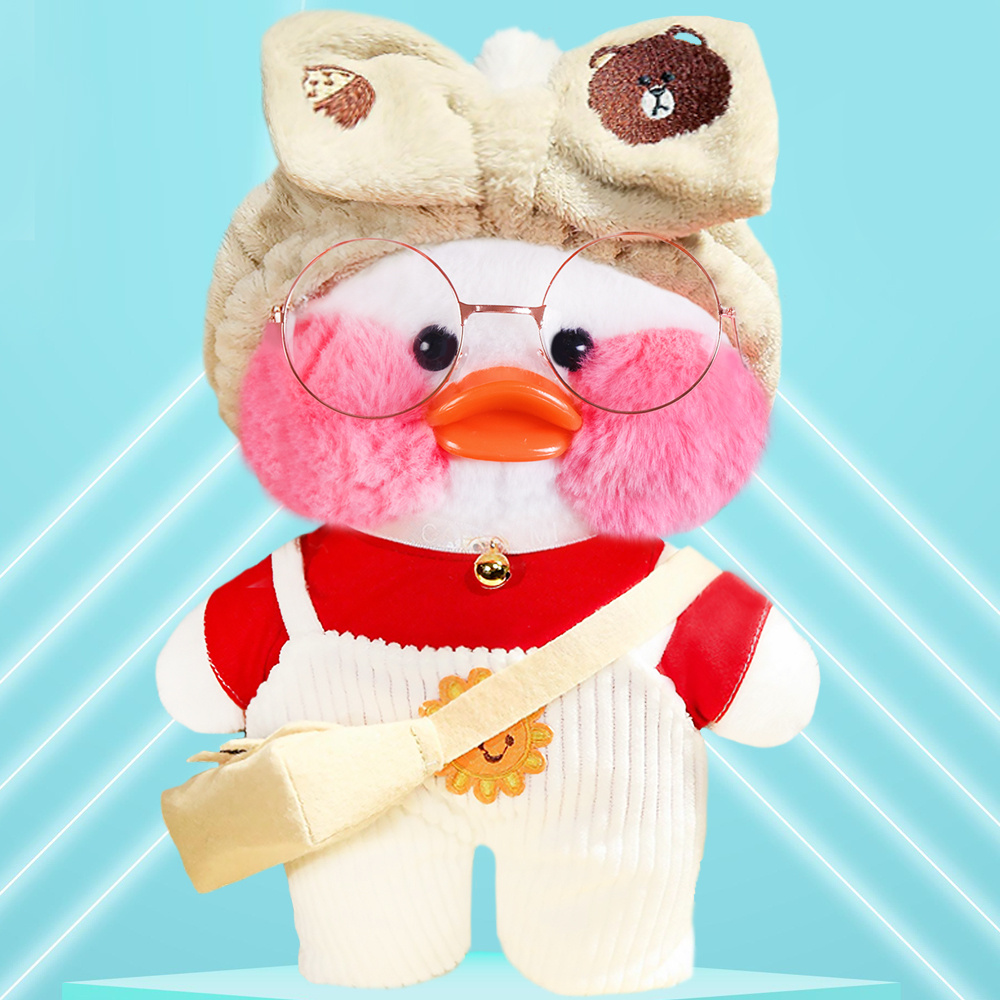Joymer / Мягкая игрушка lalafanfan, lala fan fan, lalafan duck, cafe ...