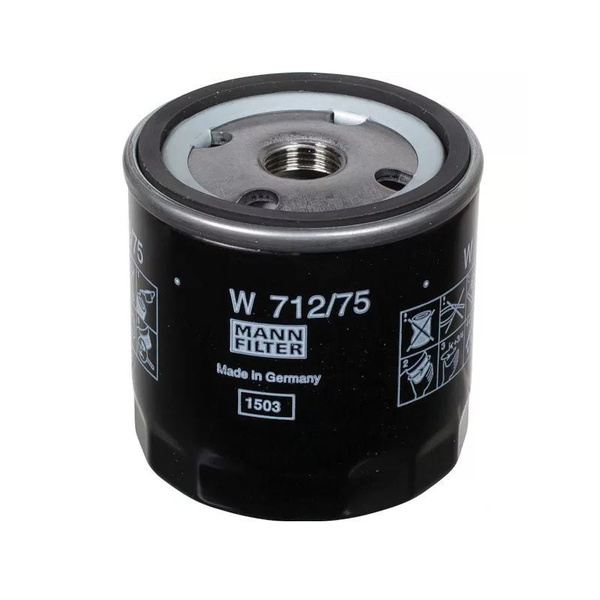 MANN FILTER Фильтр масляный арт. W71275, 1 шт. купить на OZON по низкой цене (245774694)