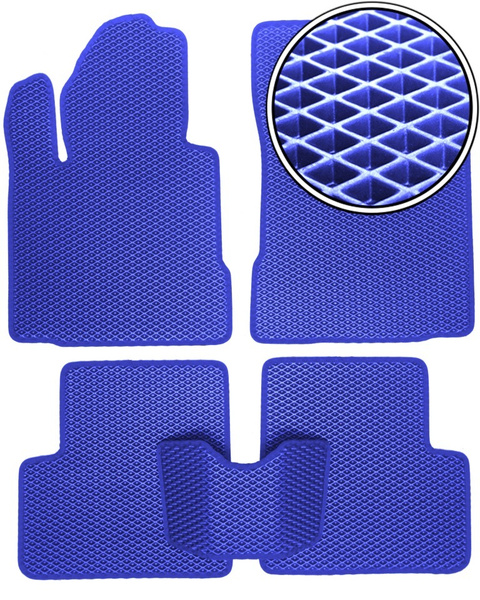 Коврики в салон автомобиля Cleanmat 783, цвет синий - купить по выгодной цене в интернет ...