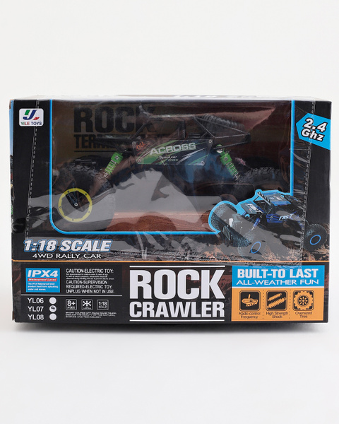 Машина радиоуправляемая Junfa, YL-07пц, черный, зеленый - купить с доставкой по выгодным ценам в ...