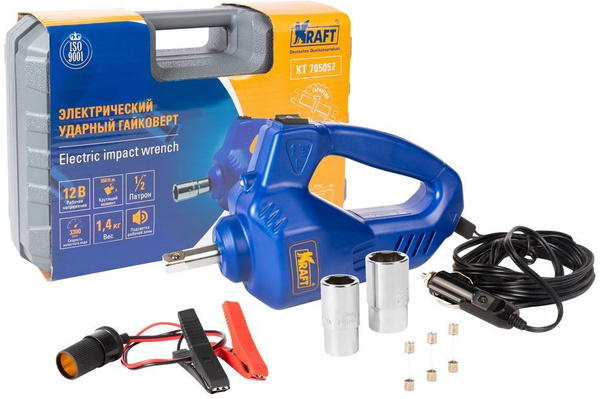 Гайковерт сетевой Kraft KT 705057, 100 Вт 350 Нм - купить в интернет ...
