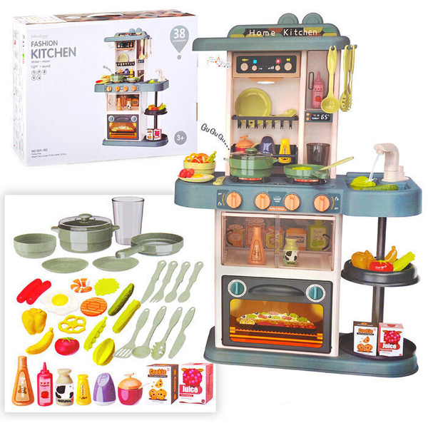 Кухня детская игровая 72 см. UralToys (Свет Звук Вода) Набор повара для ...