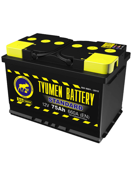 Аккумулятор автомобильный Tyumen Battery TYUMEN (75пп) купить по ...