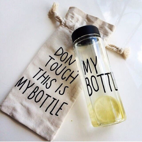 Бутылка для напитков My Bottle 500 мл с мешочком / Май Батл VITmarket ...