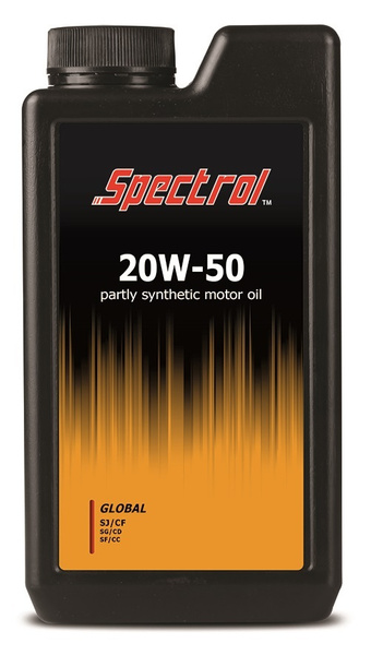 Масло моторное Spectrol Глобал 20W-50 Минеральное 1 л 9123 купить c ...