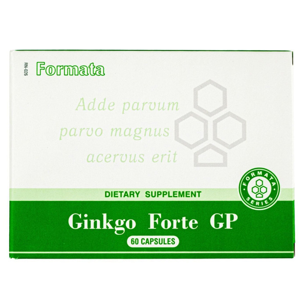 Ginkgo Forte GP Santegra. Гинкго билоба 80 мг, 60 капсул. Готу Кола 150 ...