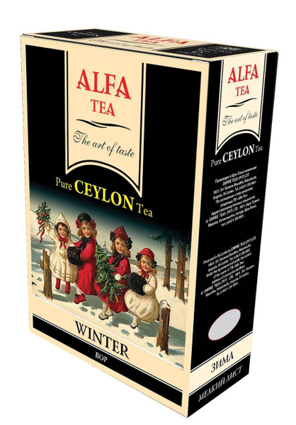 Чай ALFA TEA 4 сезона - ЗИМА Earl Grey с бергамотом 80г. - купить с ...