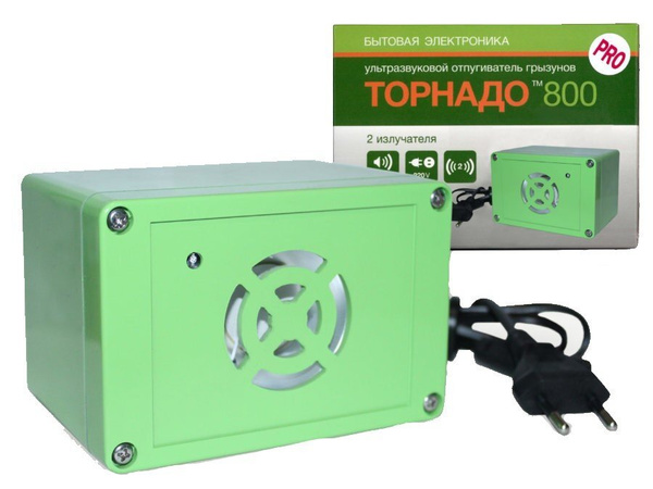 Отпугиватель грызунов ультразвуковой Торнадо 800 PRO - купить с ...