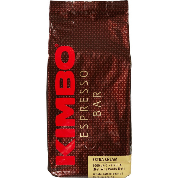 Кофе Kimbo Extra Creаm в зернах, 1кг - 1 ШТ. - купить с доставкой по ...