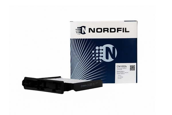 Фильтр салонный NORDFIL xnfl-CN1002K Фильтр салона угольный Nissan ...