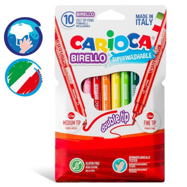 Carioca Набор фломастеров - купить с доставкой по выгодным ценам в ...
