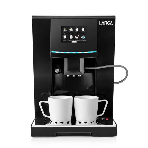 Автоматическая кофемашина Larga_RV 167.80, черный, черный матовый ...