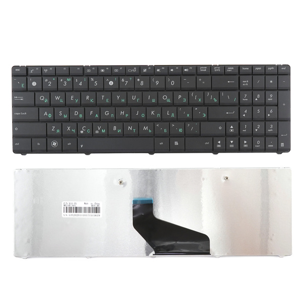 Клавиатура для ноутбука Asus K53B, K73B черная - купить с доставкой по ...