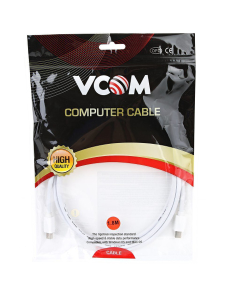 Кабель miniDisplayPort VCOM Mini DisplayPort M to Mini DisplayPort M 1 ...