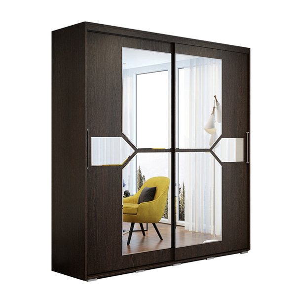 Шкаф-купе Первый Мебельный Крафт-4, 196.8x59.1x217.6 см - купить по выгодной цене в интернет ...