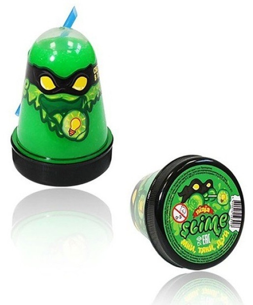 Слайм "Slime Ninja" светится в темноте - купить с доставкой по выгодным ценам в интернет ...