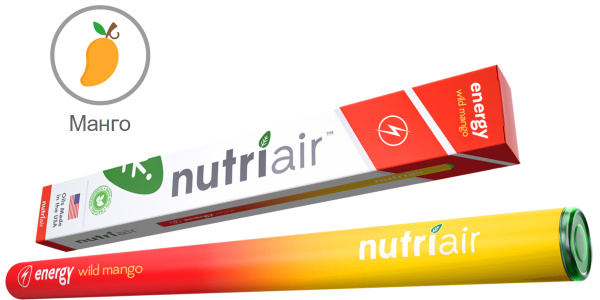 Nutriair / Витаминный паровой ингалятор ENERGY MANGO - до 200 вдохов ...